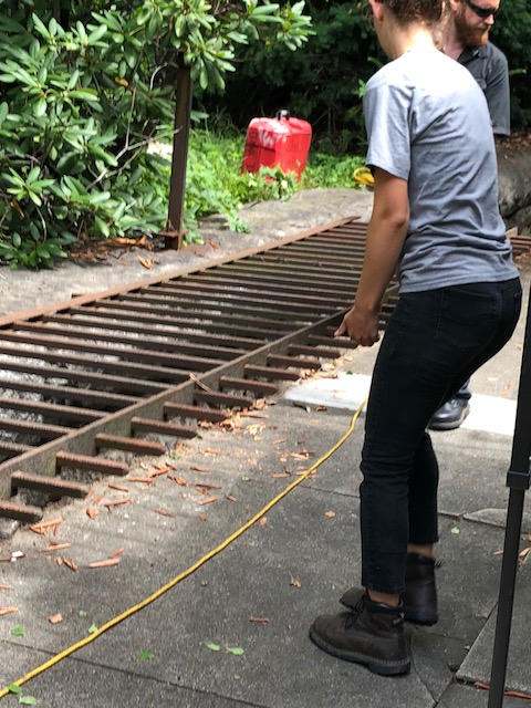 3a. lifting fence panel off wall – Tillinghast Society, Inc.